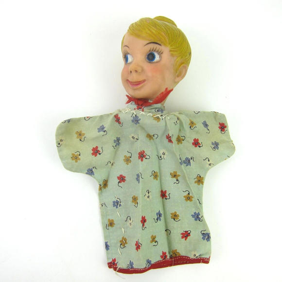 Other | Vintage Walt Disney Production Tinker Bell Hand Puppet From ...